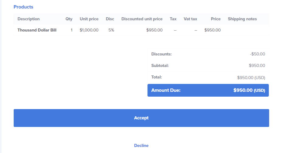 Adding a Discount - 2 Different Methods